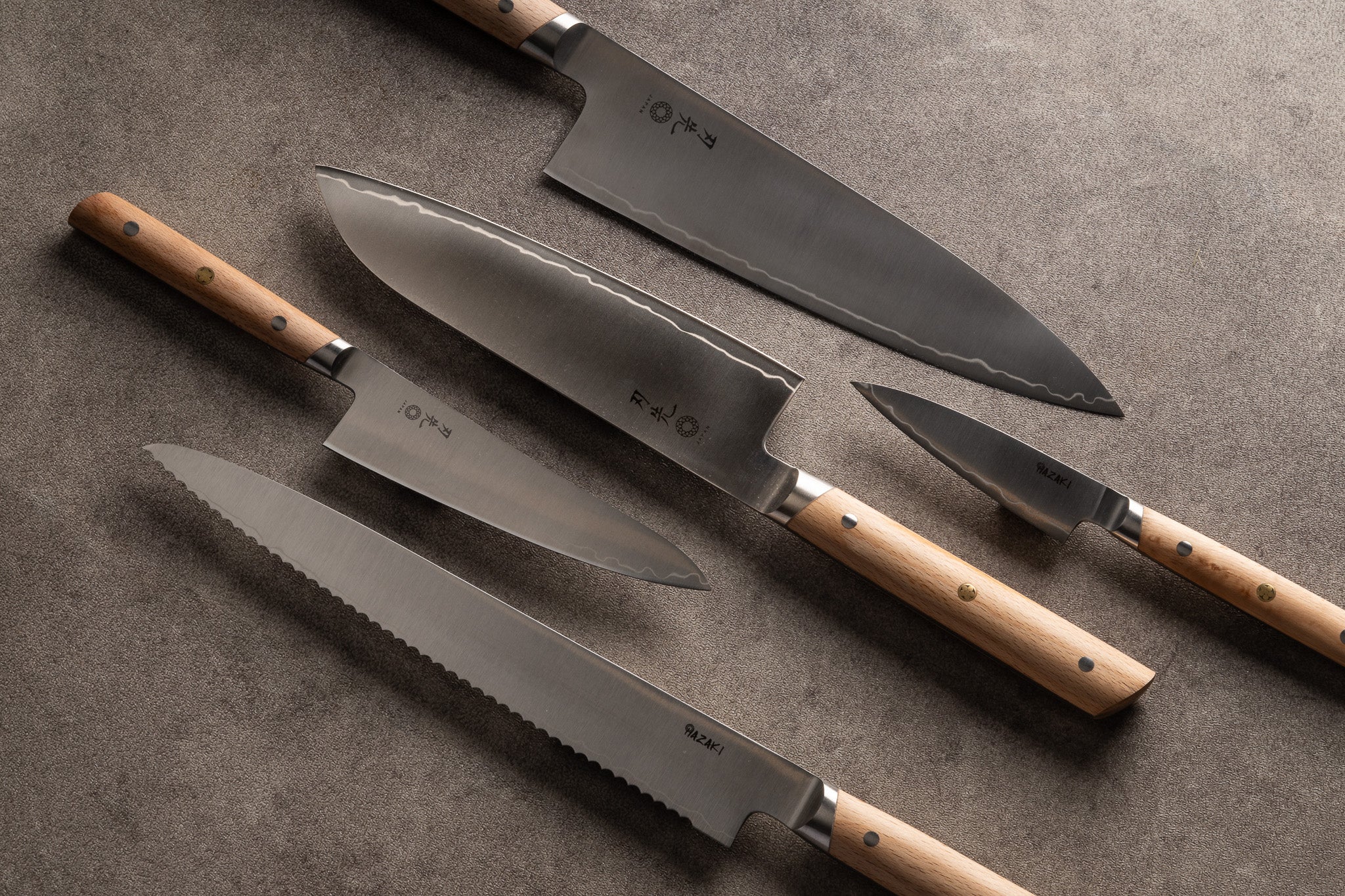 Classic Series | Hazaki Knives | Japanese Knives with Canadian handles