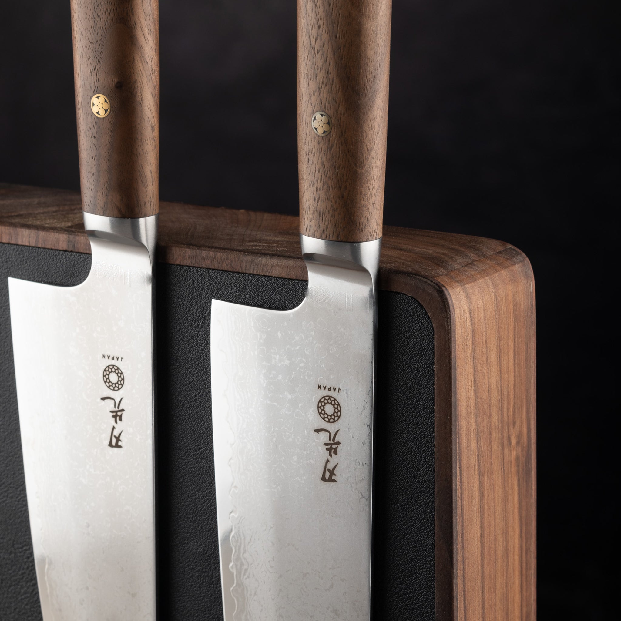 3 Pc Magnetic Block Pro Set - Walnut – Hazaki Knives