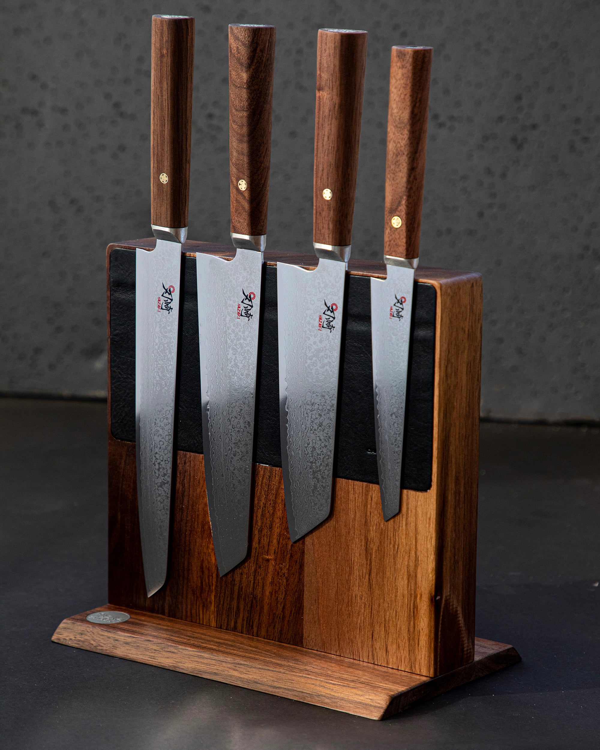 Magnetic Knife Block - Walnut – Hazaki Knives