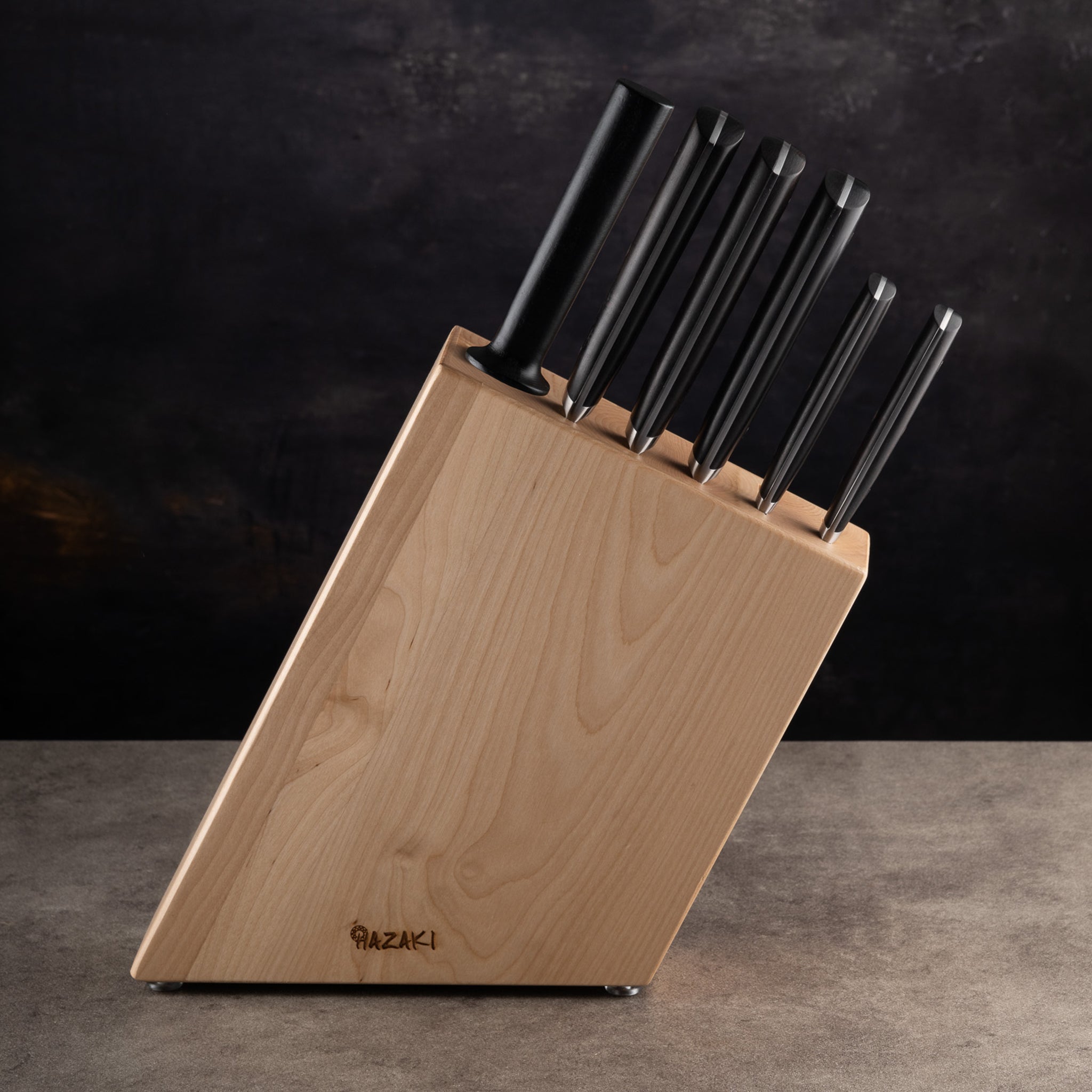 Full Block Classic Set - Blackwood – Hazaki Knives