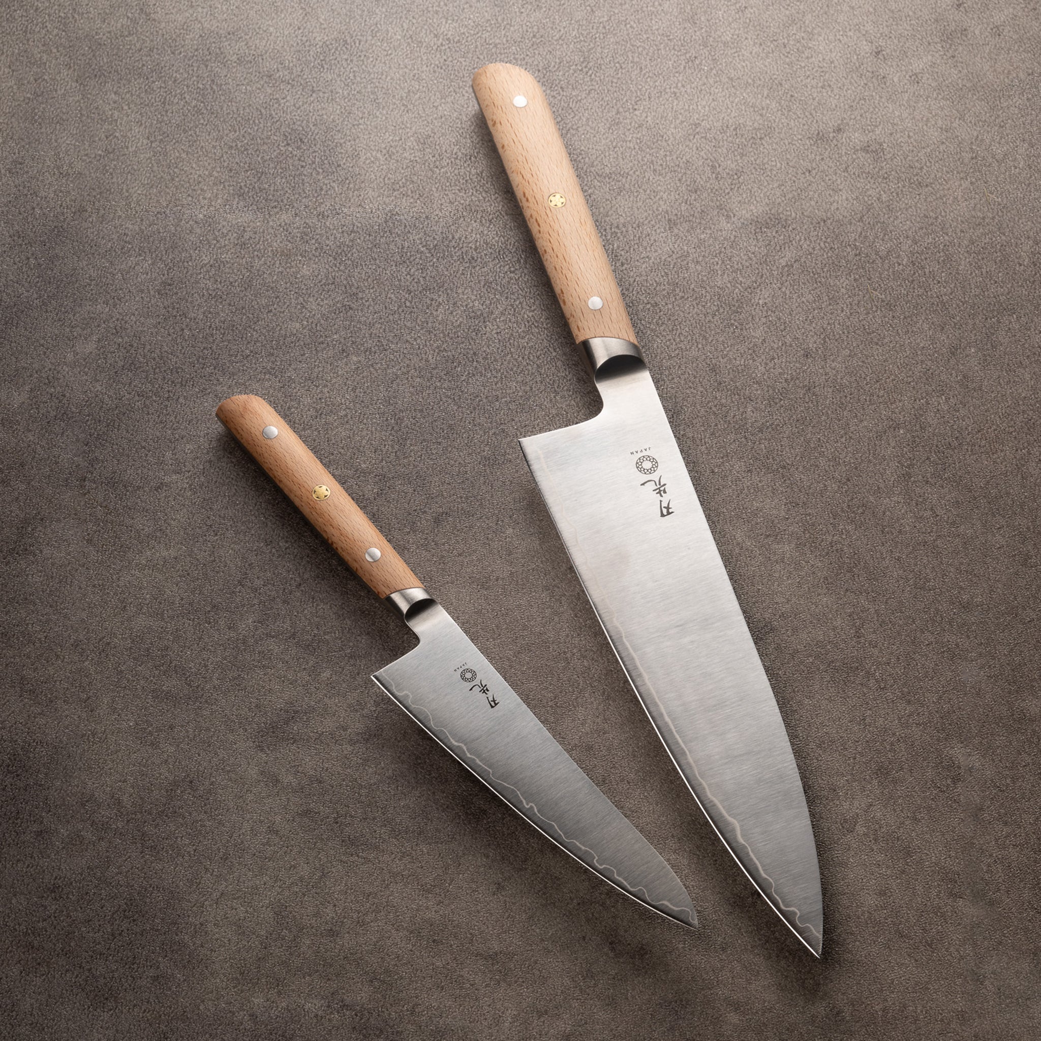 2 Pc Classic Set - Beech – Hazaki Knives