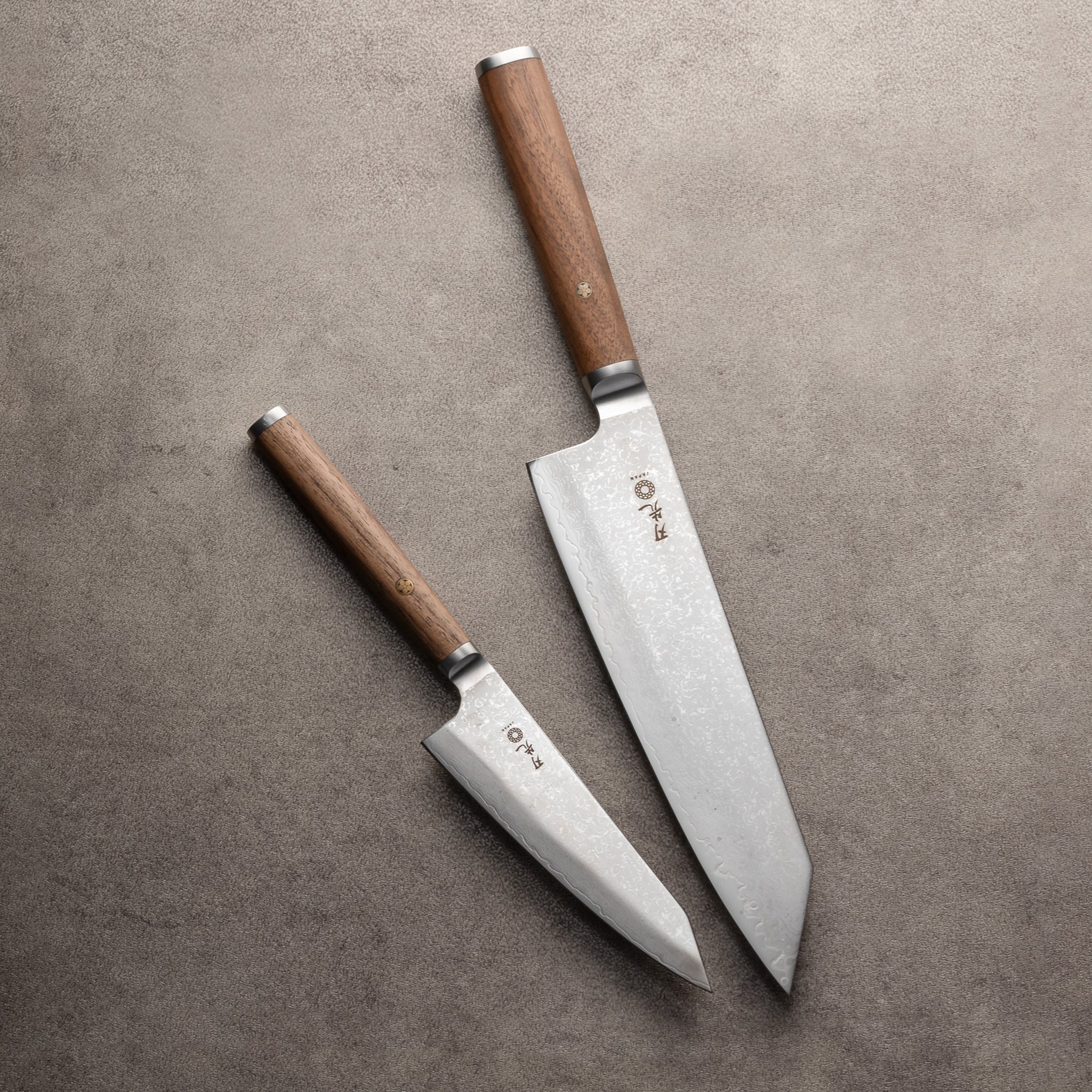4 Pc Block Pro Set - Walnut – Hazaki Knives