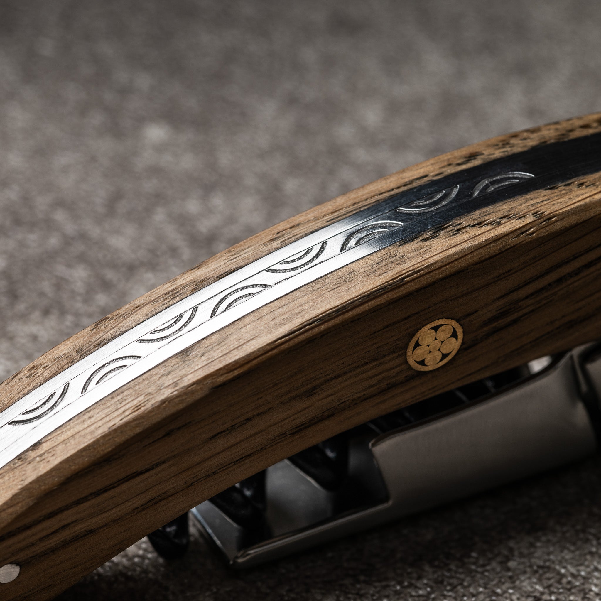 Wine Corkscrew - Oak – Hazaki Knives